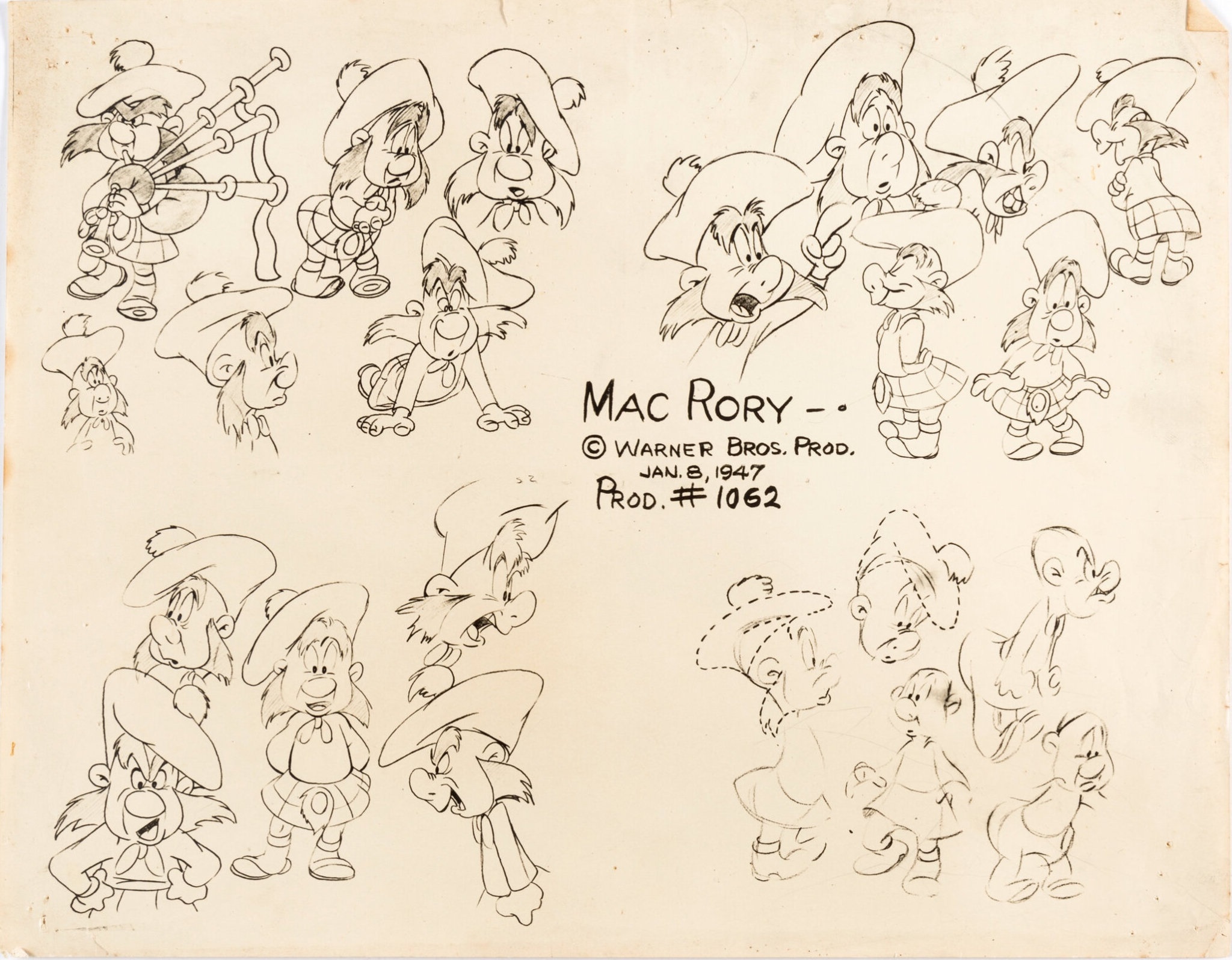 My Bunny Lies Over the Sea (1948) - The Internet Animation Database