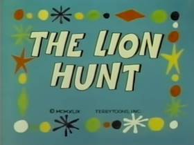 Lion Hunt (1949) - The Internet Animation Database
