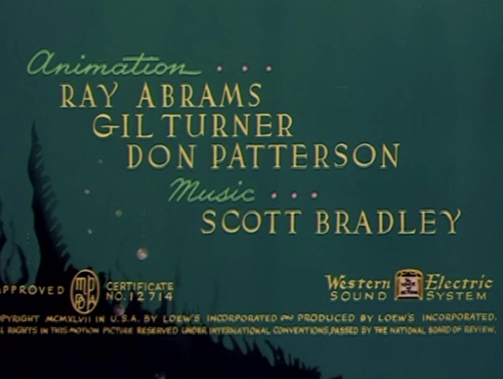 Goggle Fishing Bear (1949) - The Internet Animation Database