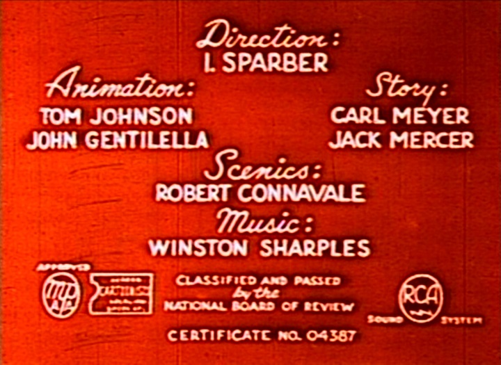 Little Red School Mouse (1949) - The Internet Animation Database