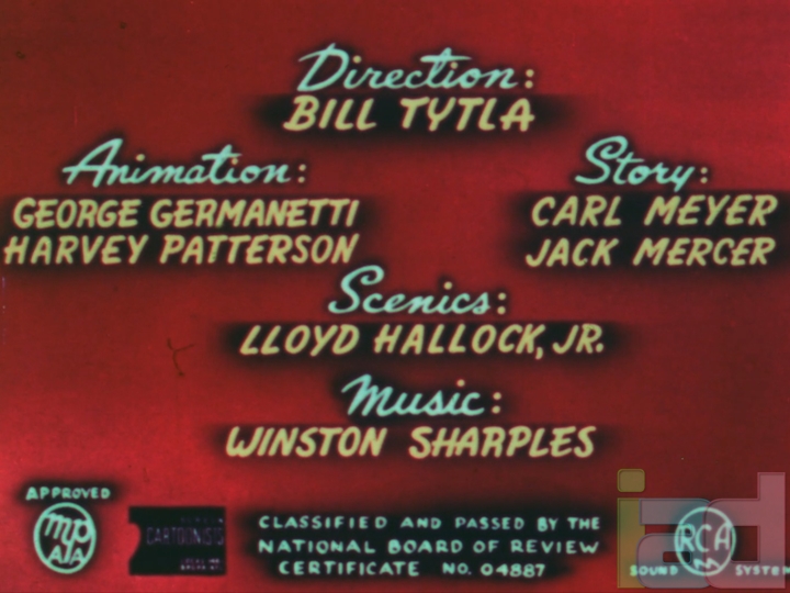 Jitterbug Jive (1950) - The Internet Animation Database