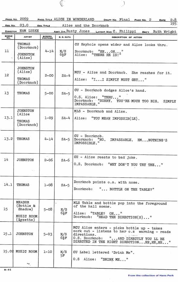 Alice in Wonderland (1951) - The Internet Animation Database
