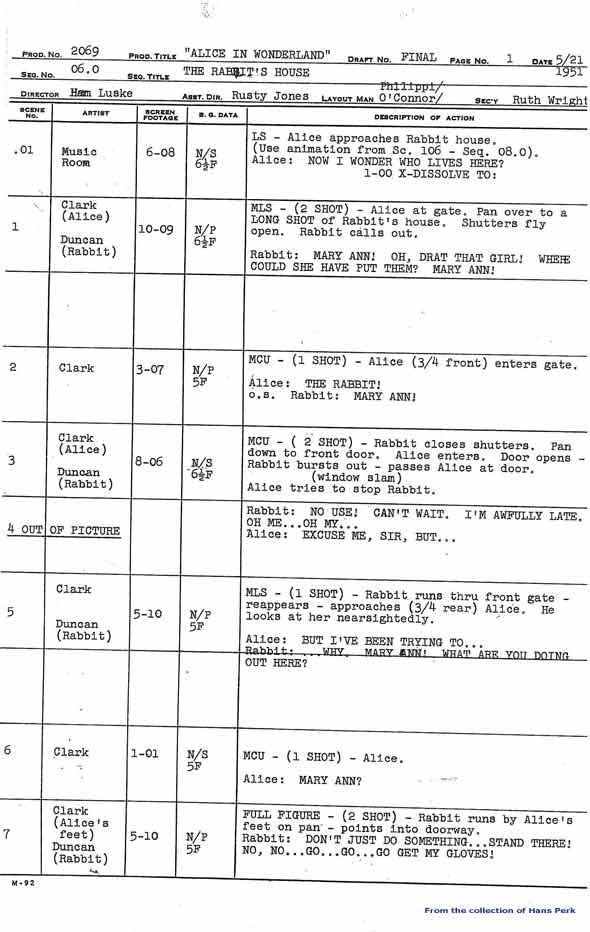 Alice in Wonderland (1951) - The Internet Animation Database