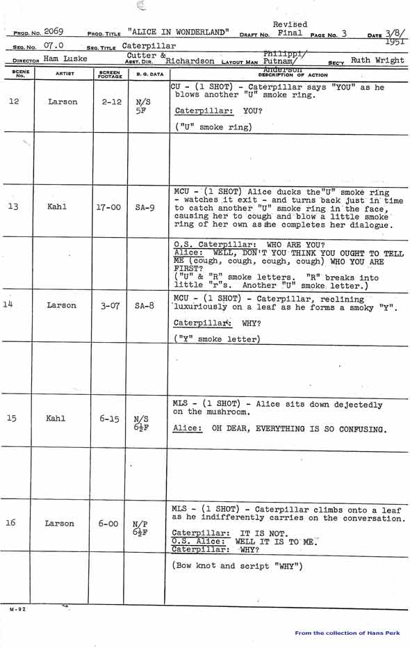 Alice in Wonderland (1951) - The Internet Animation Database