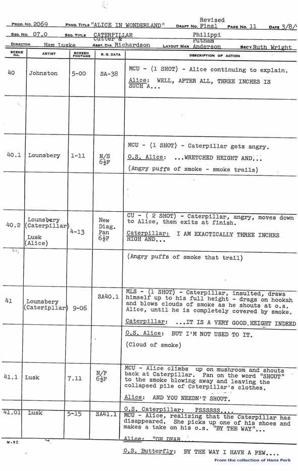 Alice in Wonderland (1951) - The Internet Animation Database