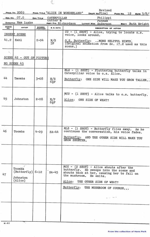 Alice in Wonderland (1951) - The Internet Animation Database
