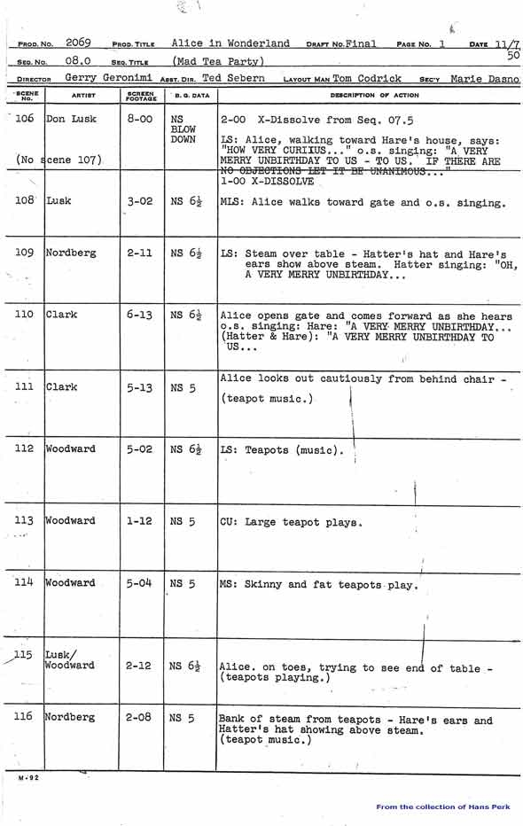 Alice in Wonderland (1951) - The Internet Animation Database