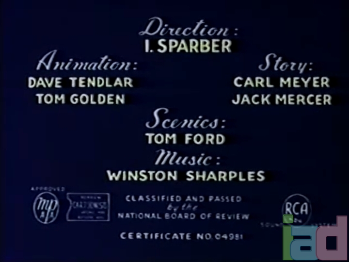 Mice Paradise (1951) - The Internet Animation Database