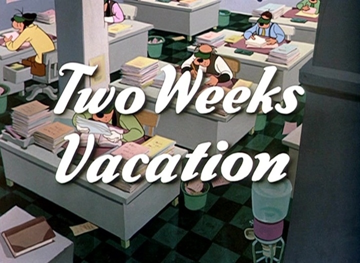Two Weeks Vacation (1952) - The Internet Animation Database