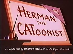 Herman the Catoonist (1953) - The Internet Animation Database