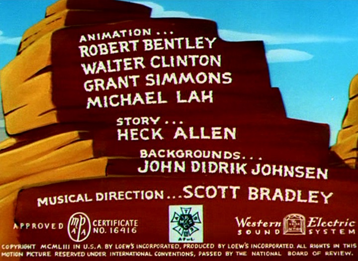 Homesteader Droopy (1954) - The Internet Animation Database