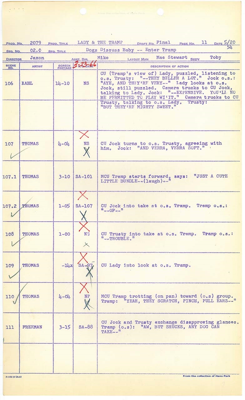 Lady and the Tramp (1955) - The Internet Animation Database