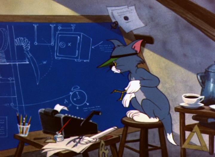 Designs on Jerry (1955) - The Internet Animation Database
