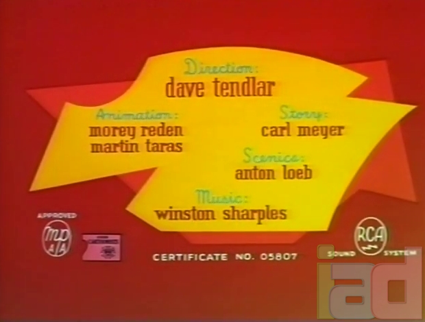 Swab the Duck (1956) - The Internet Animation Database