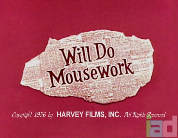 Will Do Mousework (1956) - The Internet Animation Database