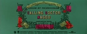 Calling Dr. Magoo (1956) - The Internet Animation Database