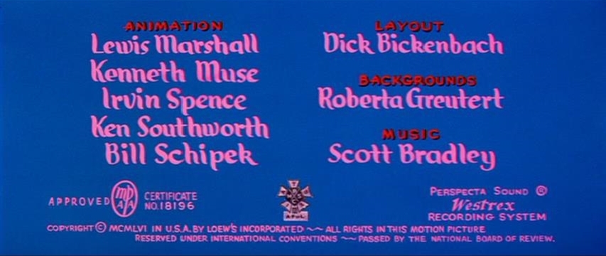 Timid Tabby (1957) - The Internet Animation Database