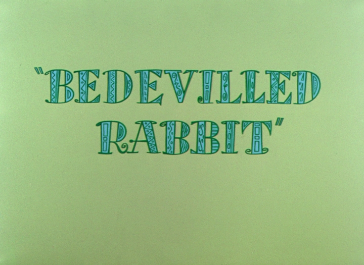 Bedevilled Rabbit (1957) - The Internet Animation Database