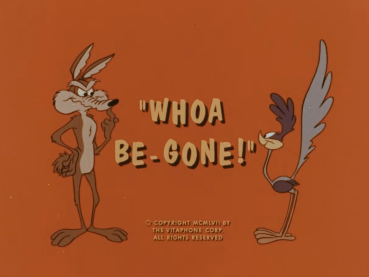 Whoa, Be-Gone! (1958) - The Internet Animation Database