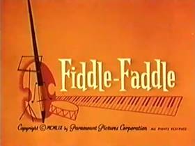 Fiddle Faddle (1960) - The Internet Animation Database