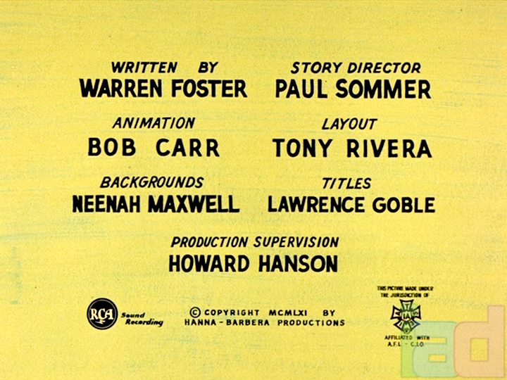 Touch and Go-Go-Go (1961) - The Internet Animation Database