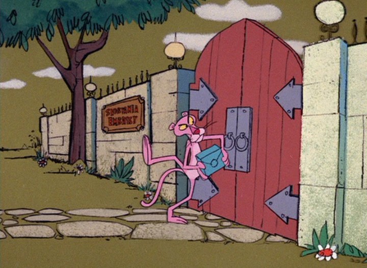 The Pink Package Plot (1968) - The Internet Animation Database