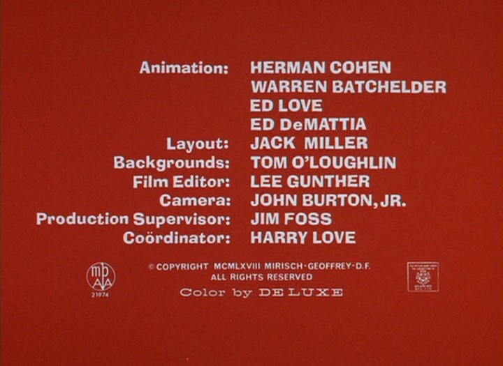 The Pink Package Plot (1968) - The Internet Animation Database