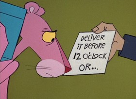 The Pink Package Plot (1968) - The Internet Animation Database