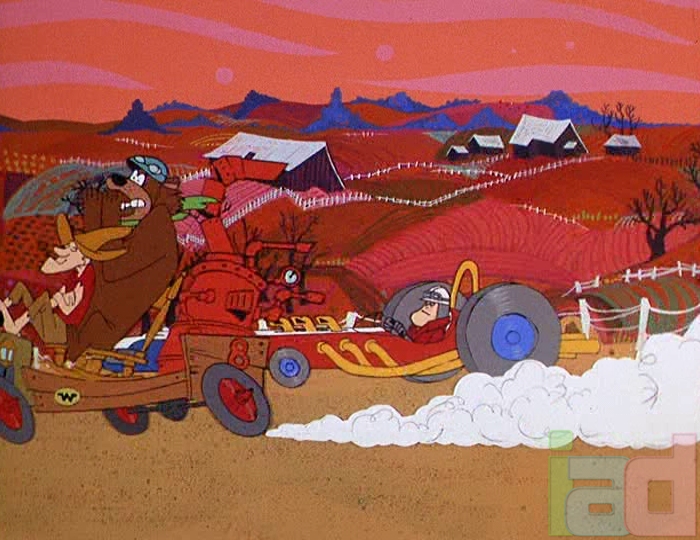 Wacky Race to Ripsaw (1968) - The Internet Animation Database