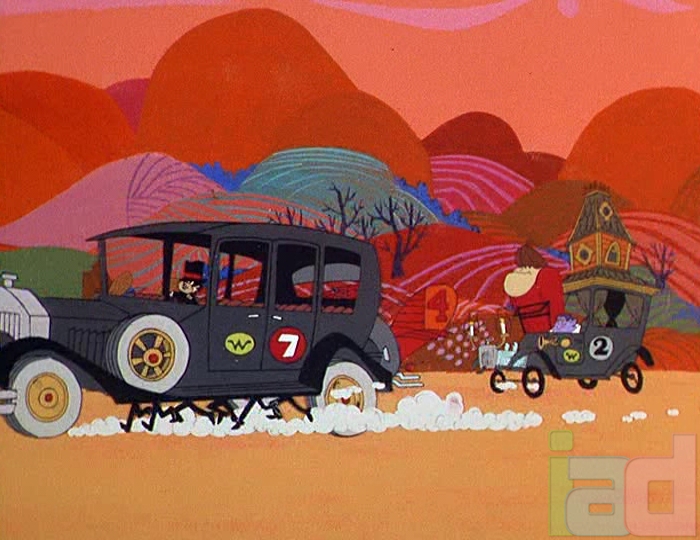 Wacky Race to Ripsaw (1968) - The Internet Animation Database