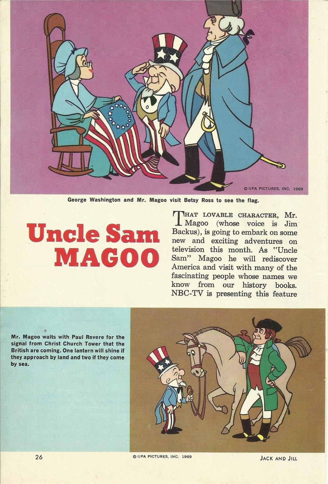 Uncle Sam Magoo (1970) - The Internet Animation Database