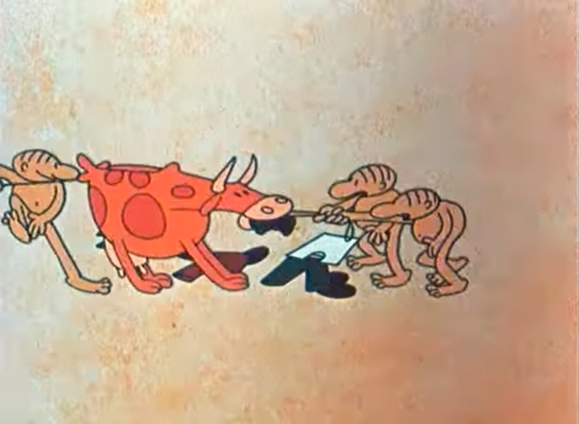 The Three Fools and the Cow (1974) - The Internet Animation Database