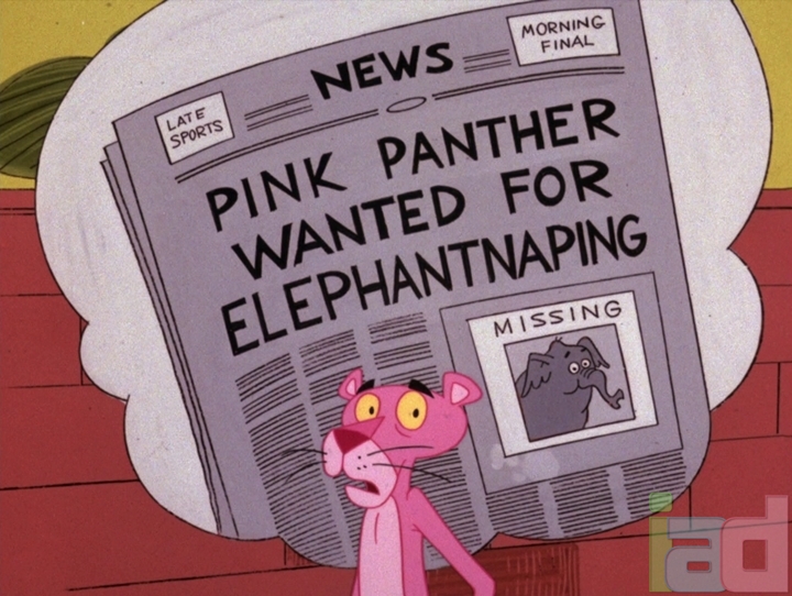 Pink Elephant (1975) - The Internet Animation Database