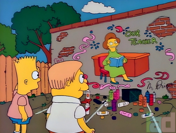 Bart Gets an F (1990) - The Internet Animation Database