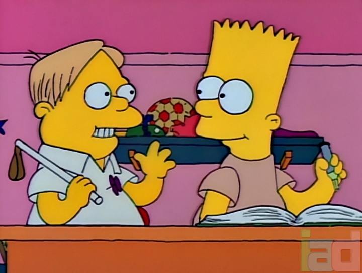 Bart Gets an F (1990) - The Internet Animation Database