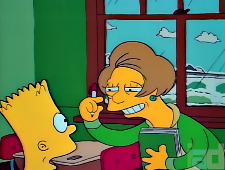 Bart Gets an F (1990) - The Internet Animation Database