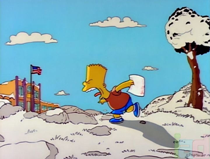 Bart Gets an F (1990) - The Internet Animation Database