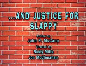 ...And Justice for Slappy (1993) - The Internet Animation Database