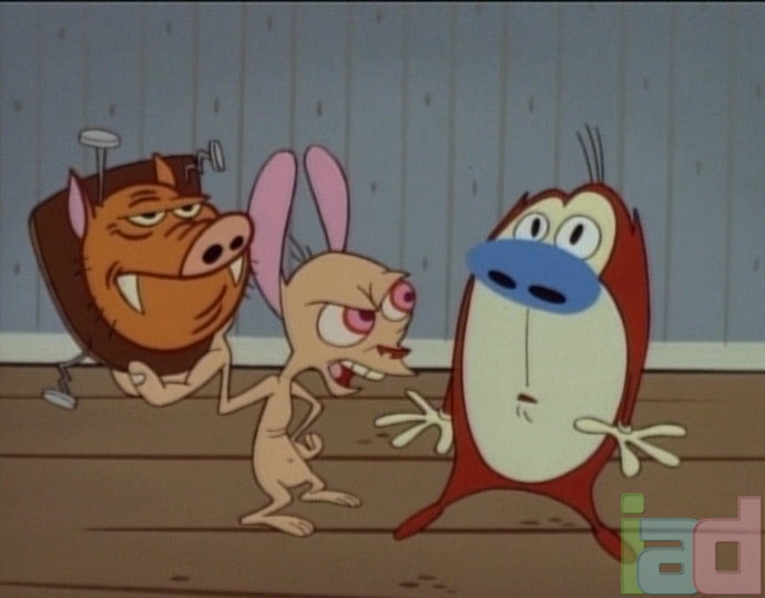 Superstitious Stimpy (1995) - The Internet Animation Database