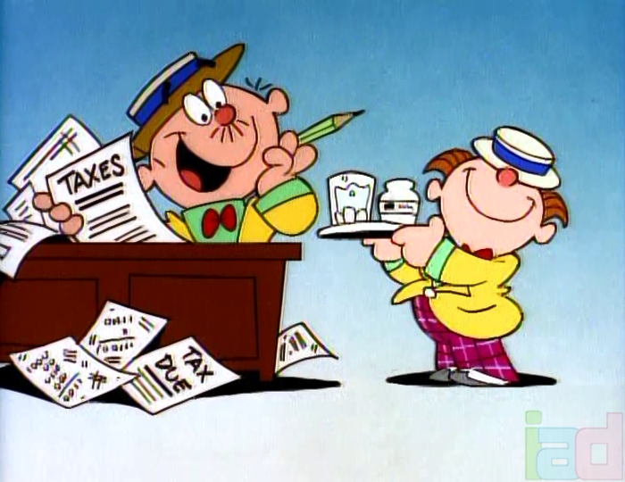 Tax Man Max (1995) - The Internet Animation Database