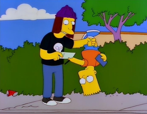 Bart the Fink (1996) - The Internet Animation Database