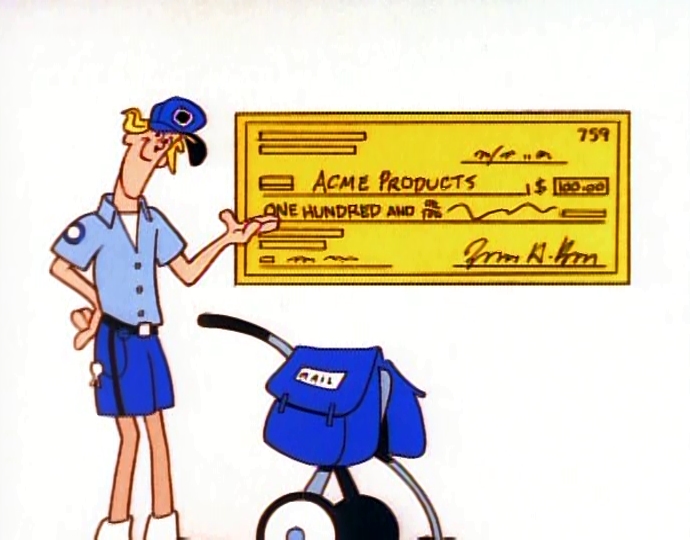 The Check's In The Mail (1996) - The Internet Animation Database