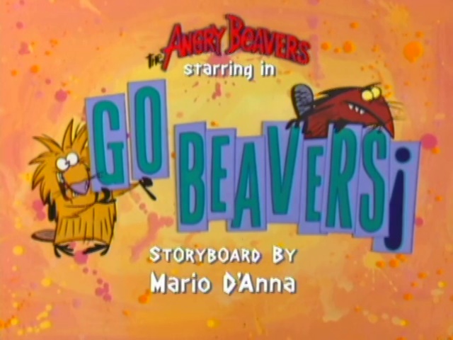 Title Cards: The Angry Beavers - The Internet Animation Database