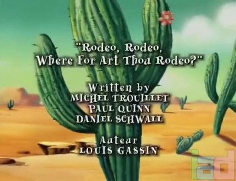 Rodeo, Rodeo, Where for Art Thou Rodeo? (1997) - The Internet Animation ...