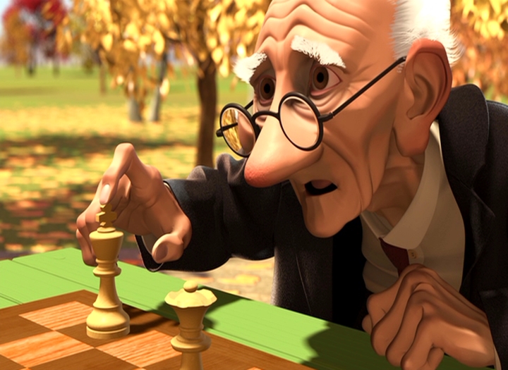 Geri's Game (1997) - The Internet Animation Database