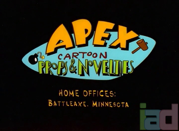 APEX Cartoon Props & Novelties (1998) - The Internet Animation Database