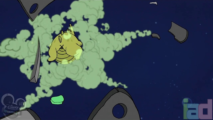 Pluto Gets the Paper : Spaceship (1999) - The Internet Animation Database