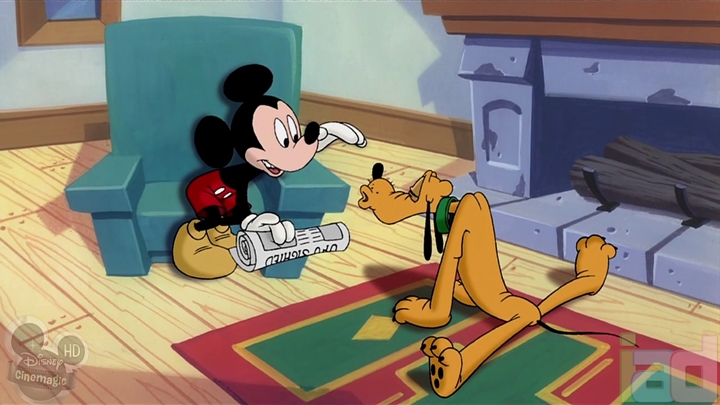 Pluto Gets the Paper : Spaceship (1999) - The Internet Animation Database