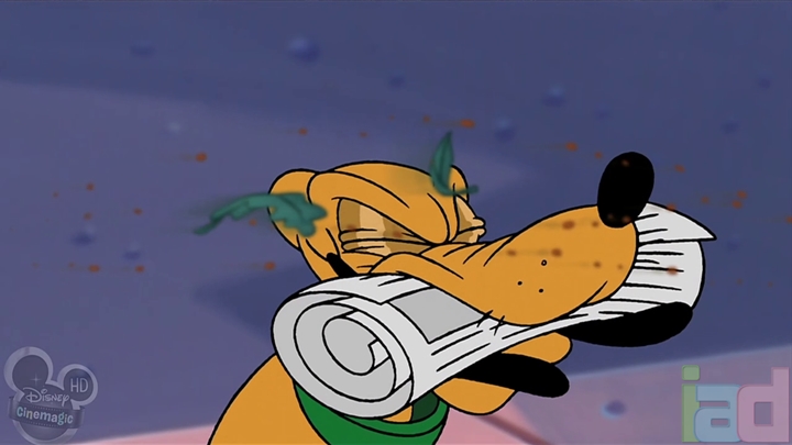 Pluto Gets the Paper : Spaceship (1999) - The Internet Animation Database