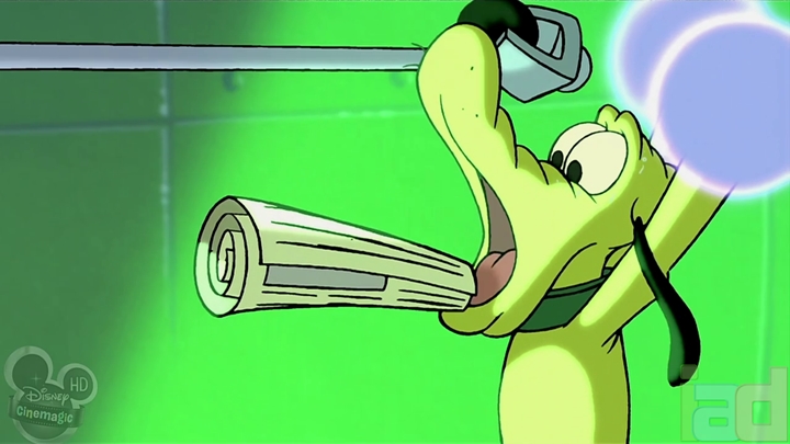 Pluto Gets the Paper : Spaceship (1999) - The Internet Animation Database
